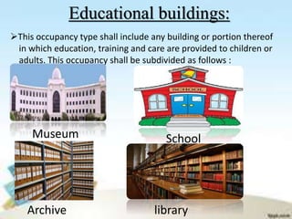 Classification of buildings | PPTX
