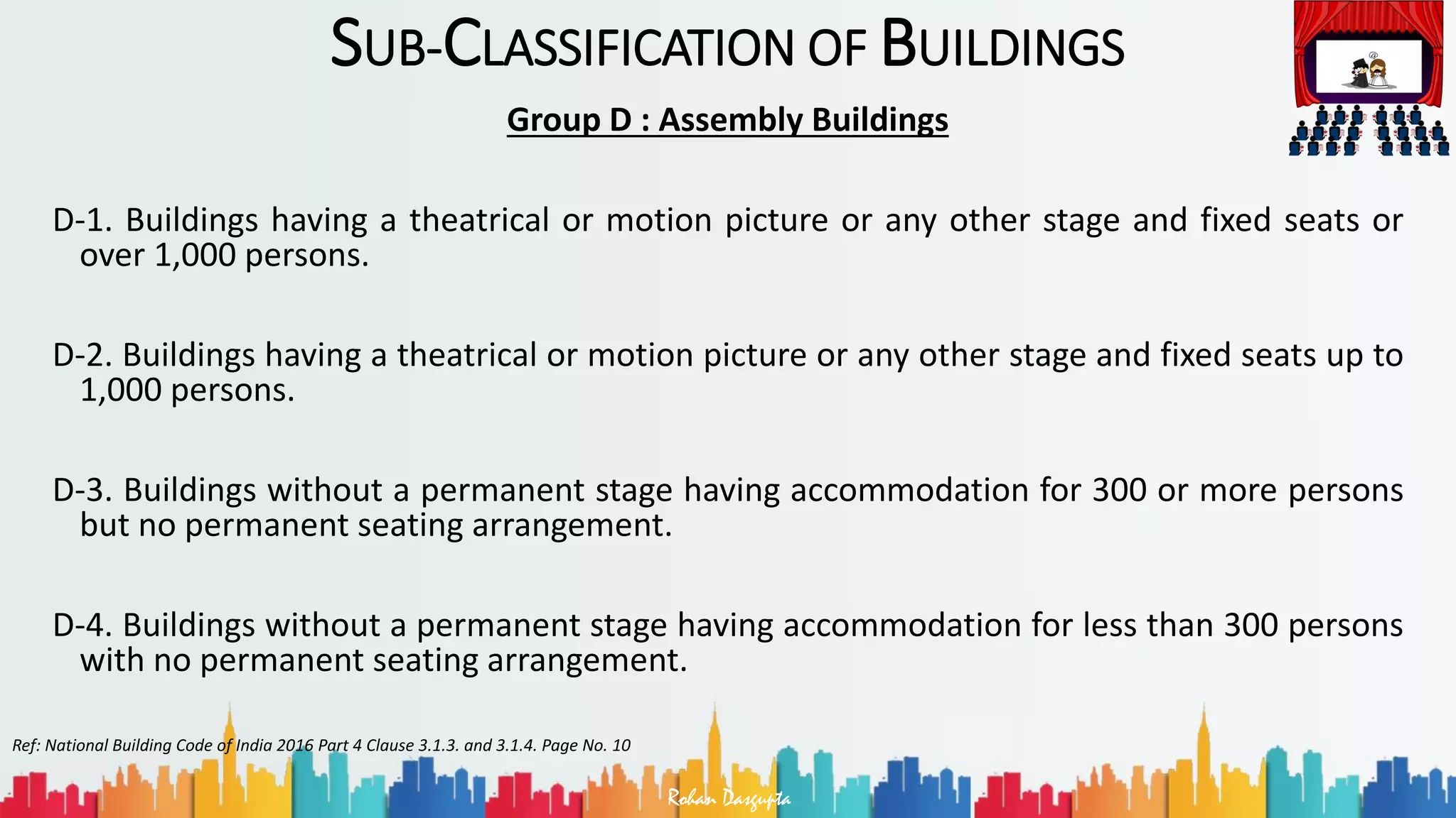 Classification of Buildings as per National Building Code of India (NBC ...