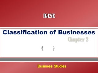 Classification of Business Presentation.pptx