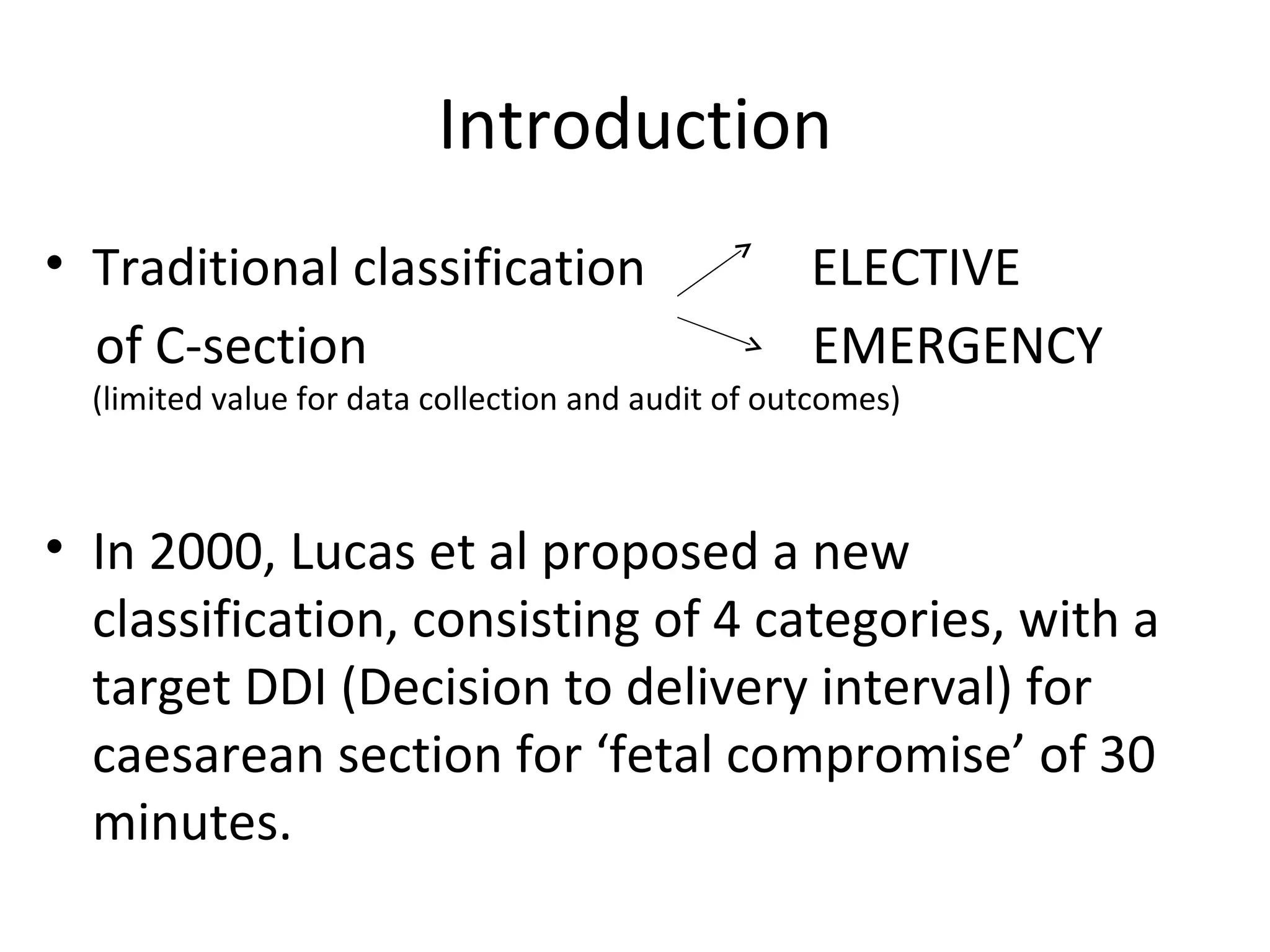 Classification of caesarean section | PPT