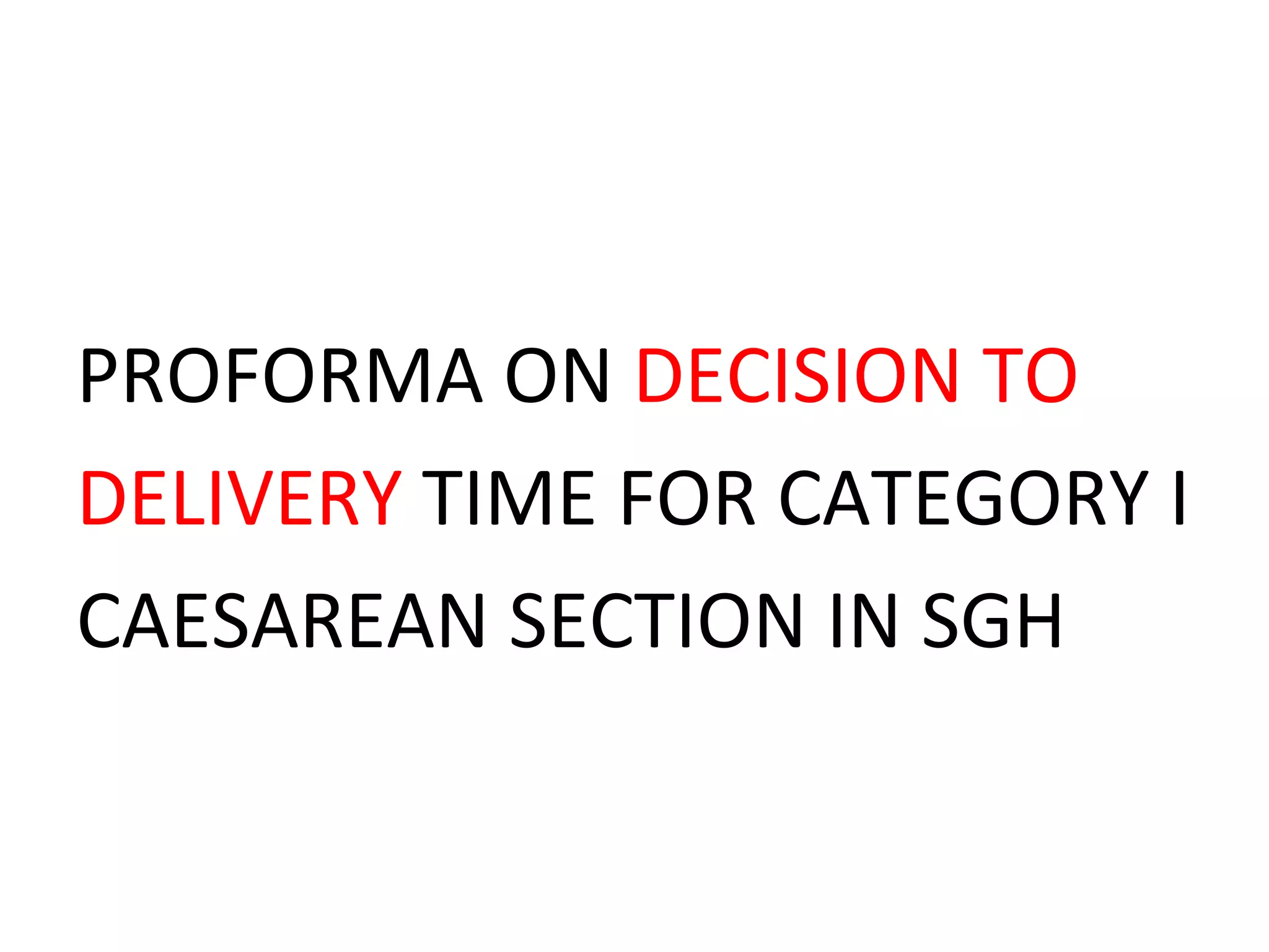 Classification of caesarean section | PPT