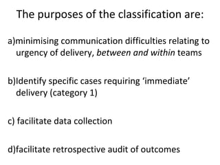 Classification of caesarean section | PPT