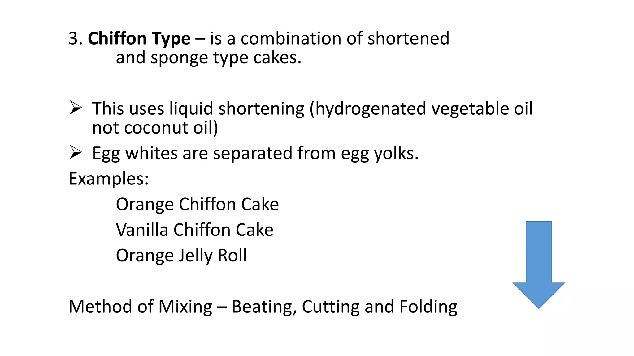 Classification of Cakes | PPTX
