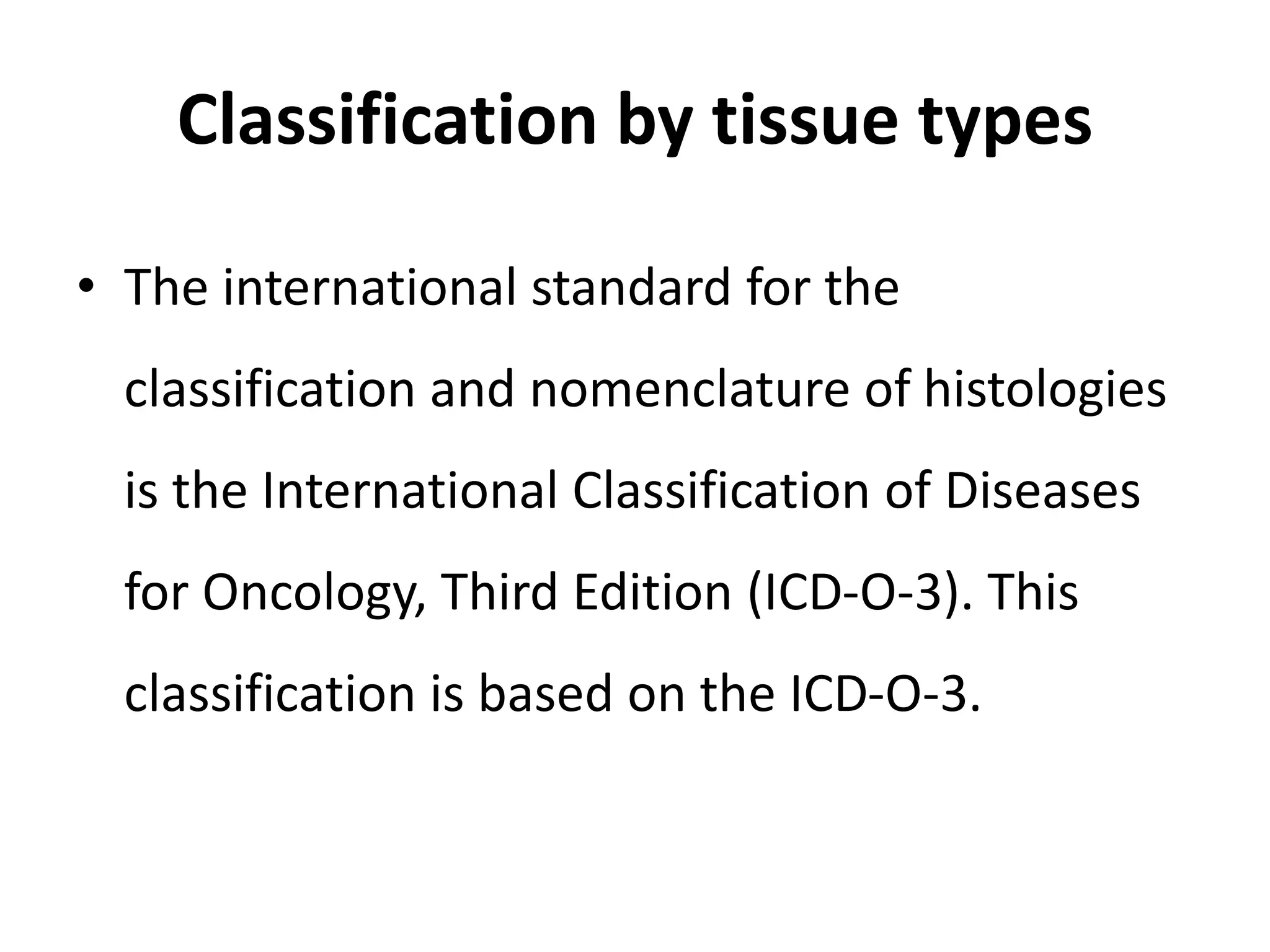 Classification of cancer | PPTX