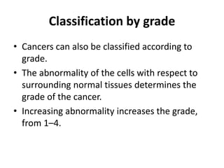 Classification of cancer | PPTX