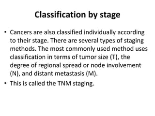 Classification of cancer | PPTX