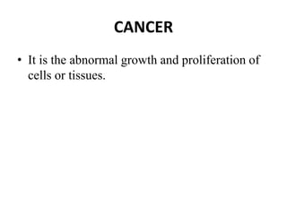 Classification of cancer | PPTX