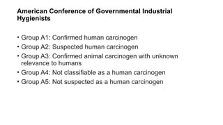 Classification of carcinogens - Copy.pptx