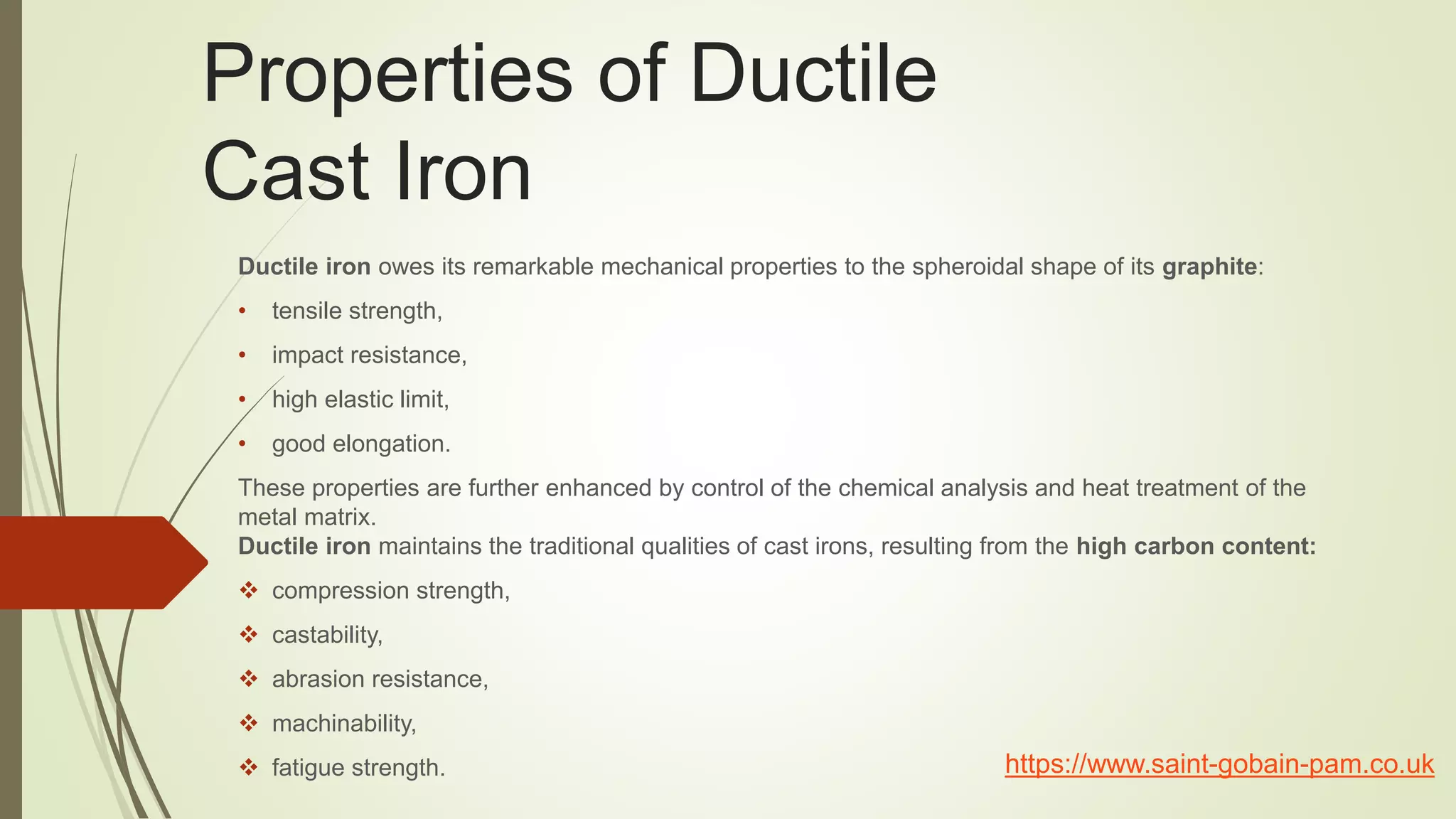 Classification of cast iron | PPTX