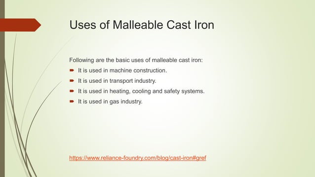 Classification of cast iron | PPTX