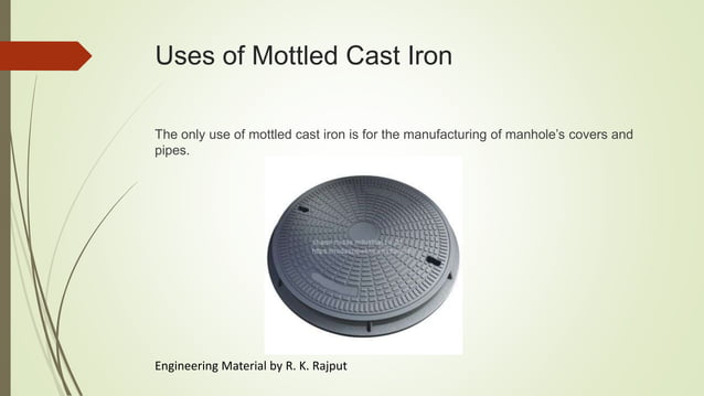 Classification of cast iron | PPTX