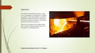 Classification of cast iron | PPTX