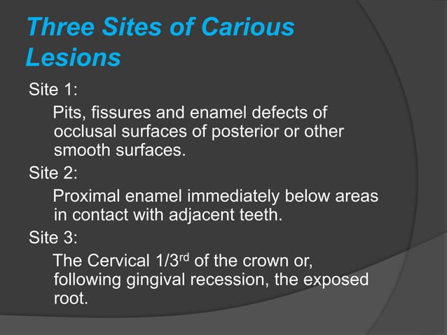 Classification of cavity cutting | PPTX | Dental Health | Diseases and ...