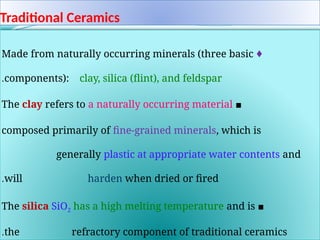 CLASSIFICATION OF CERAMIC MATERIALS.pptx