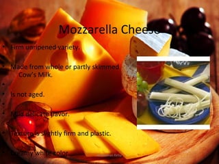 Classification of cheese | ODP