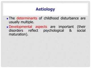 Classification of child psychiatry | PDF
