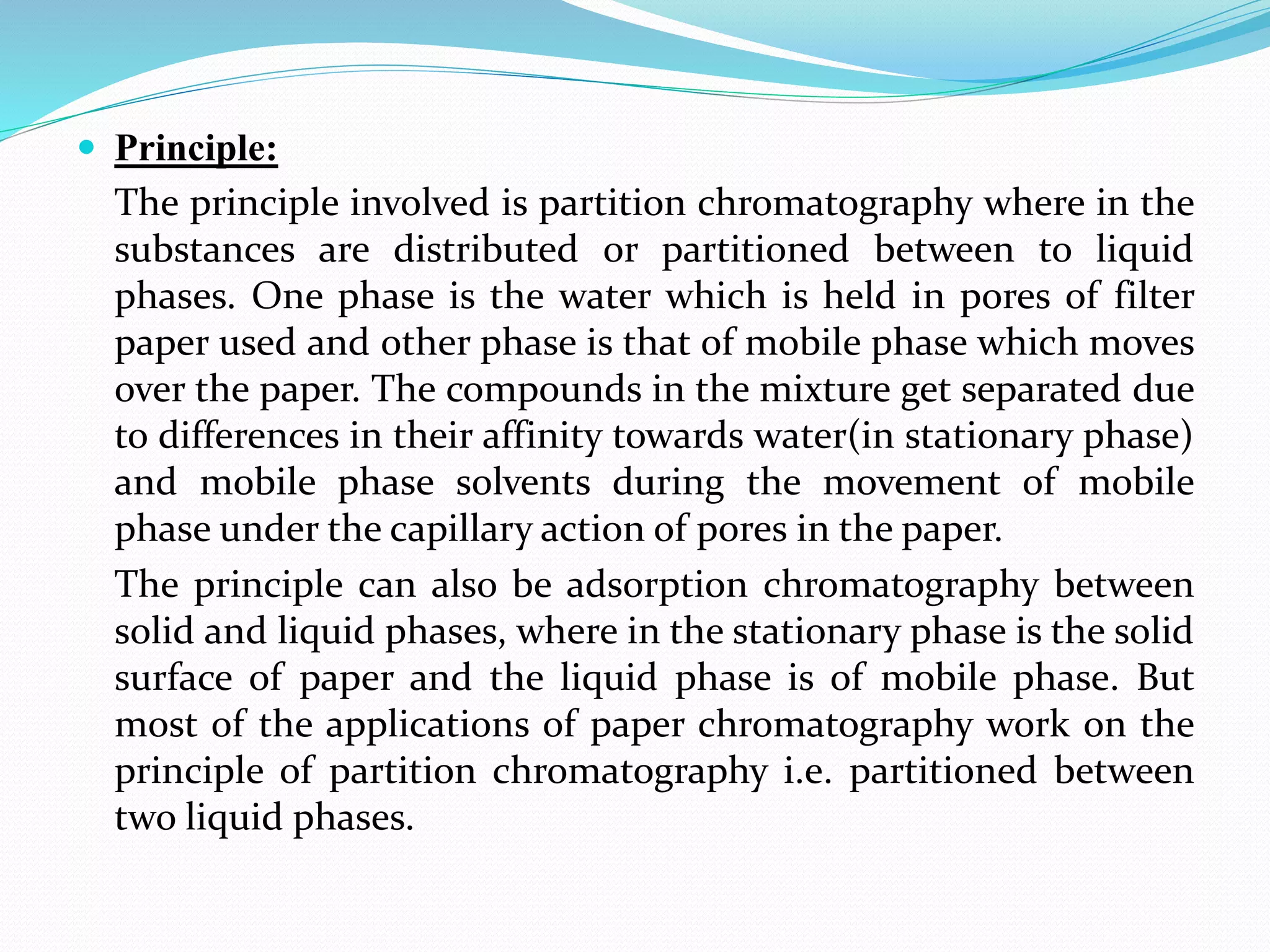Classification of chromatography | PPTX