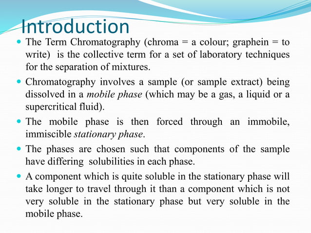 Classification of chromatography | PPTX