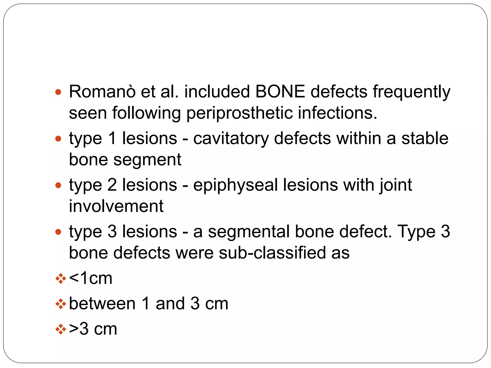 Classification of chronic osteomyelitis | PPTX