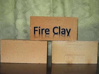 Classification of clay product | PPTX