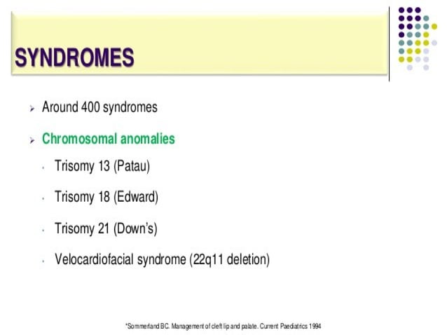 CLASSIFICATION OF CLEFT LIP & CLEFT PALATE, AND THEIR PROSTHODONTIC ...