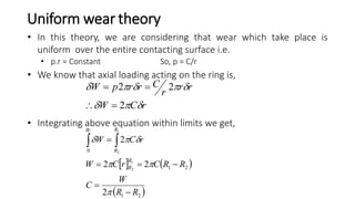 Classification of clutches, torque transmission capacity ...