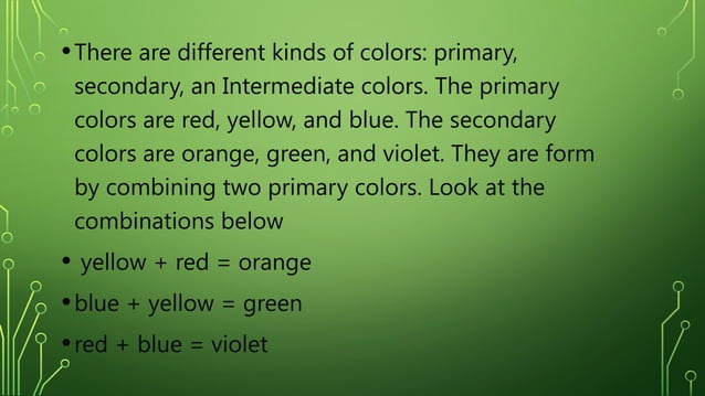 CLASSIFICATION OF COLORS.pptxbvvvvvvvvvvv | PPTX