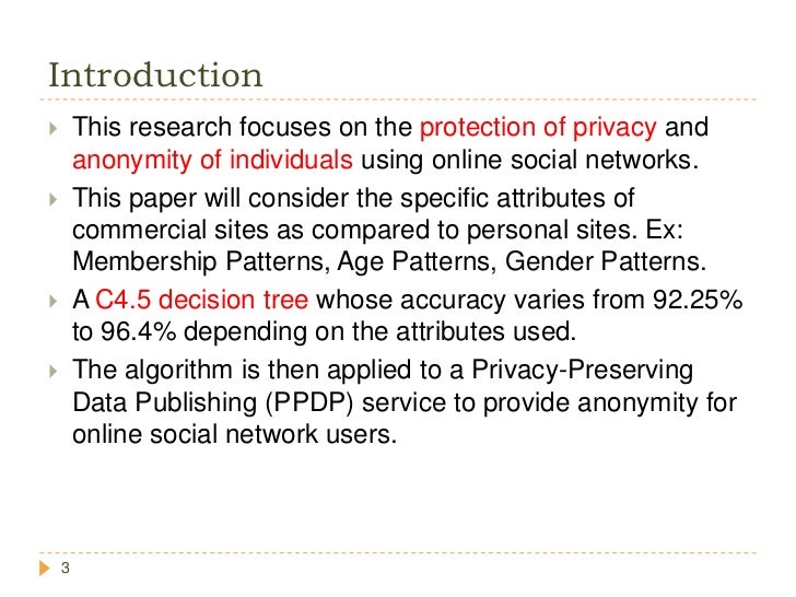 Classification of commercial and personal profiles on my space