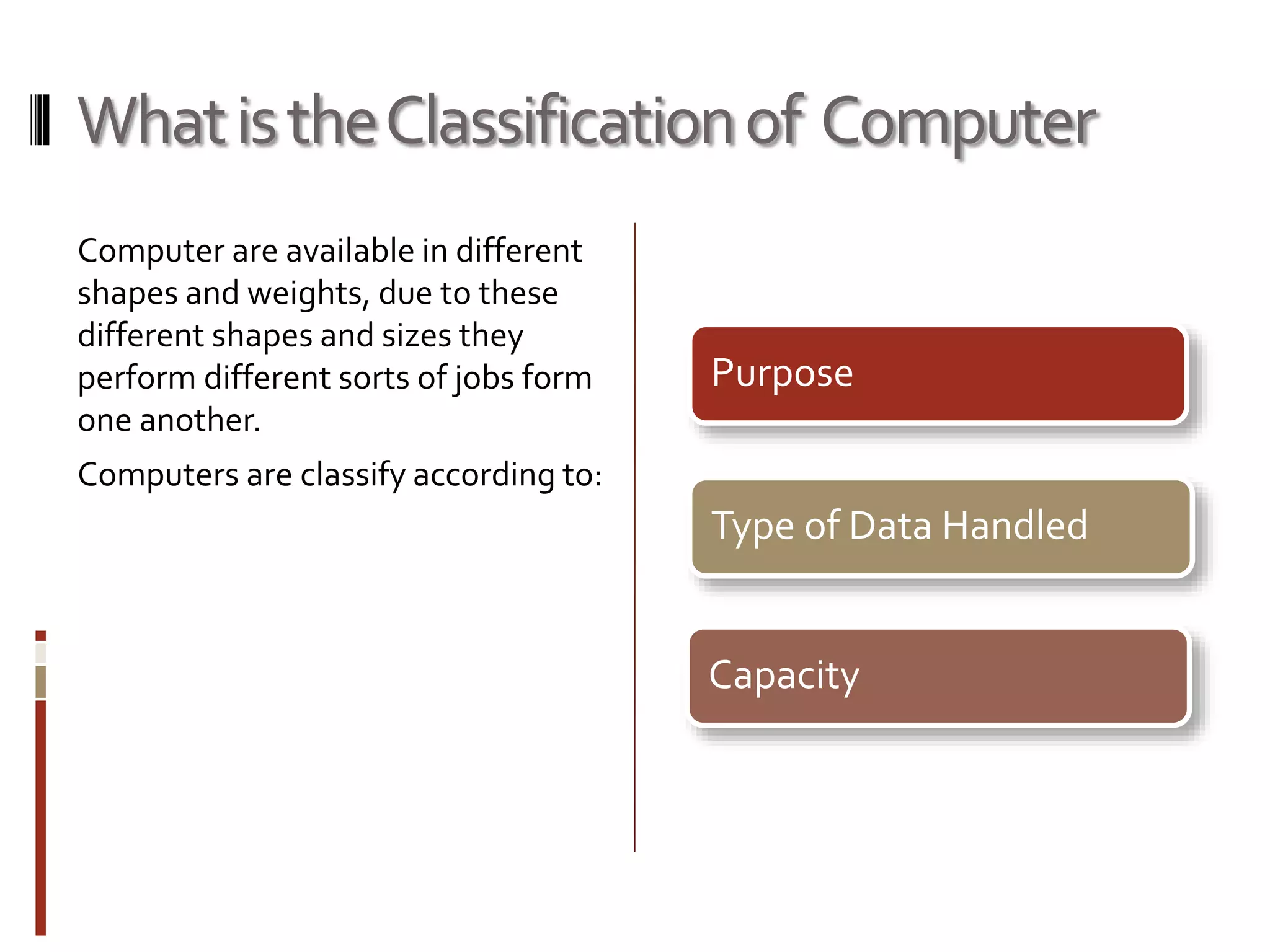 Classification of Computer | PPTX