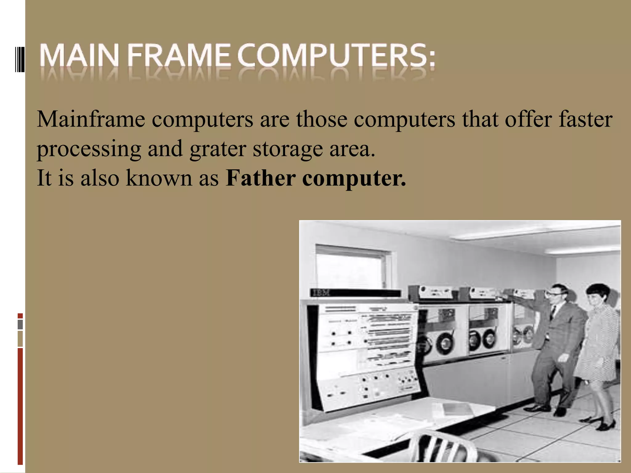 Classification of Computer | PPTX