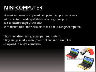 Classification of Computer | PPTX