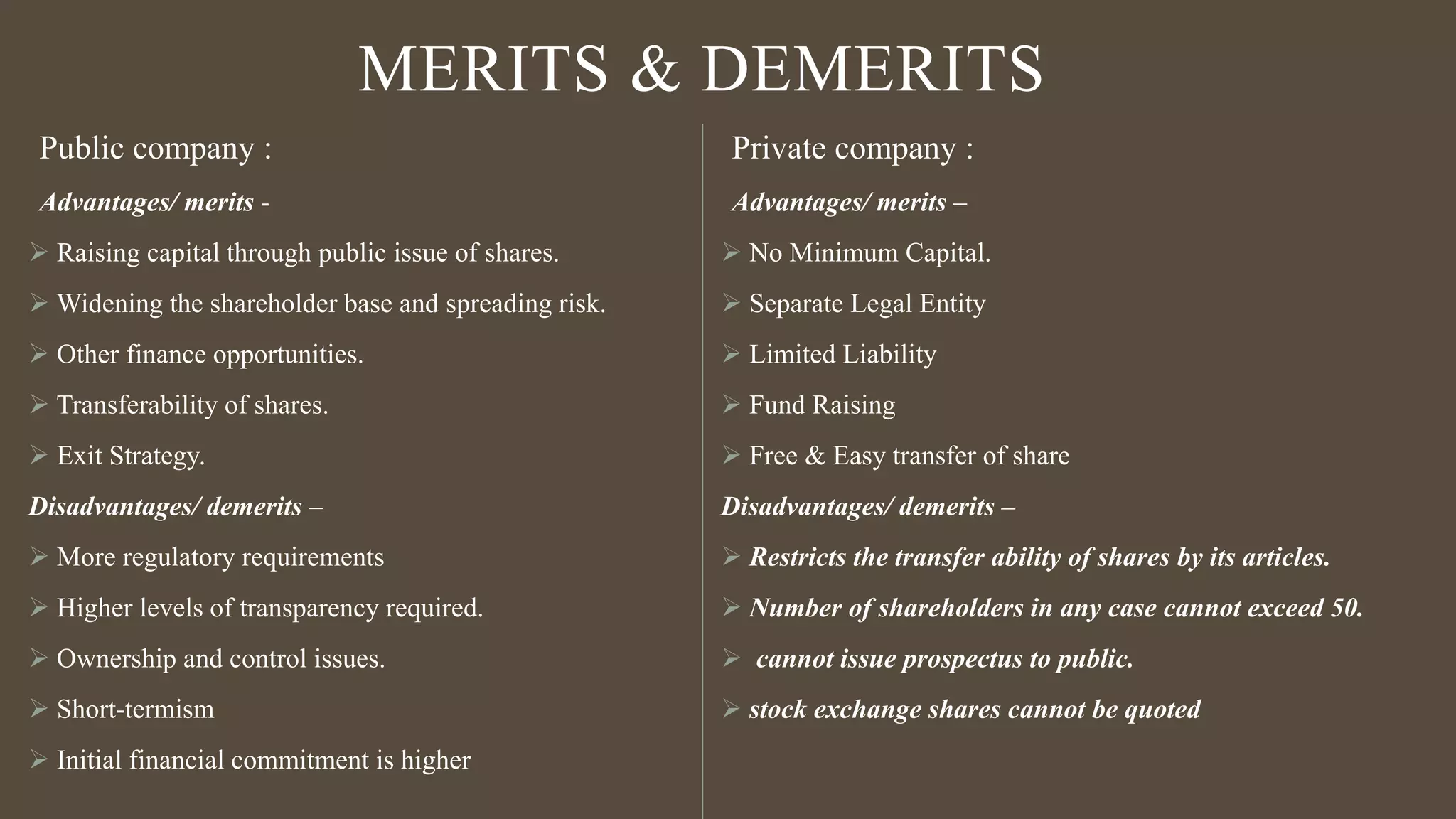 Classification of companies. (bl ppt) | PPTX