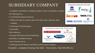 Classification of companies. (bl ppt) | PPTX