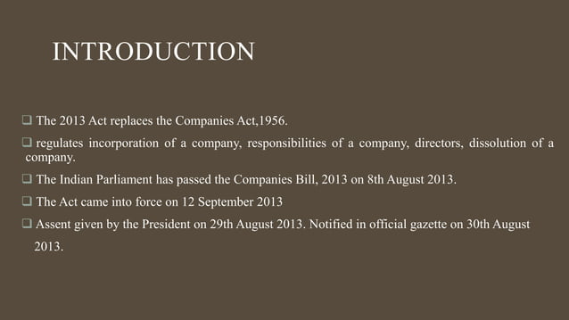 Classification of companies. (bl ppt) | PPT