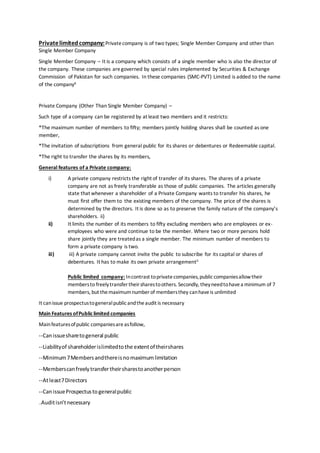 Classification of companies | DOCX
