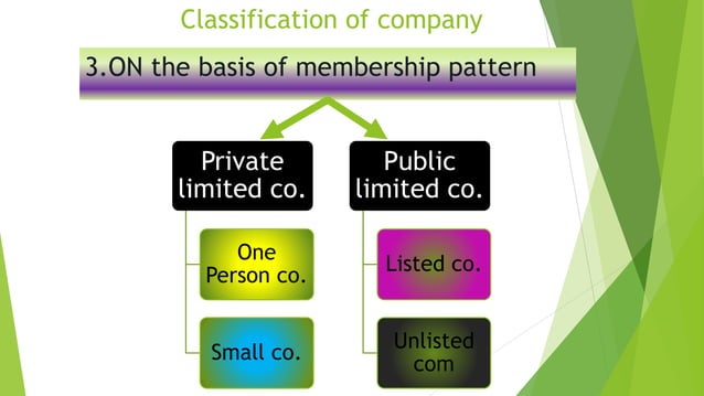 Classification of Company | PPTX | Stocks and Bonds | Personal Investing