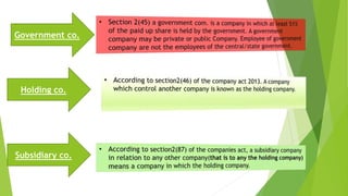 Classification of Company | PPTX