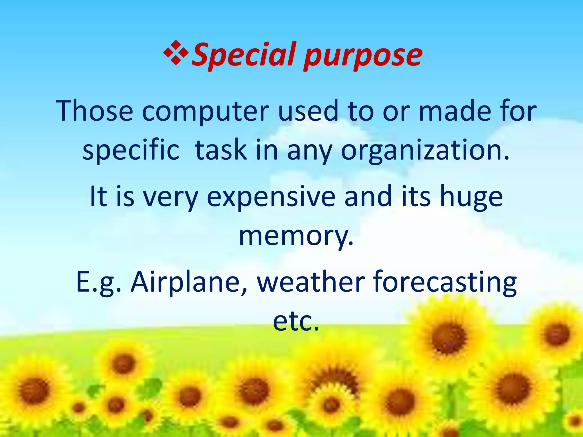 Classification of computer | PPTX