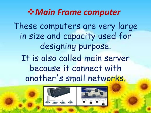 Classification of computer | PPTX