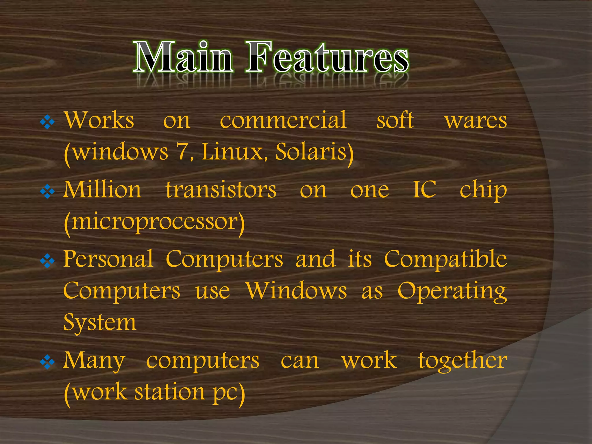 Classification of computers | PPT