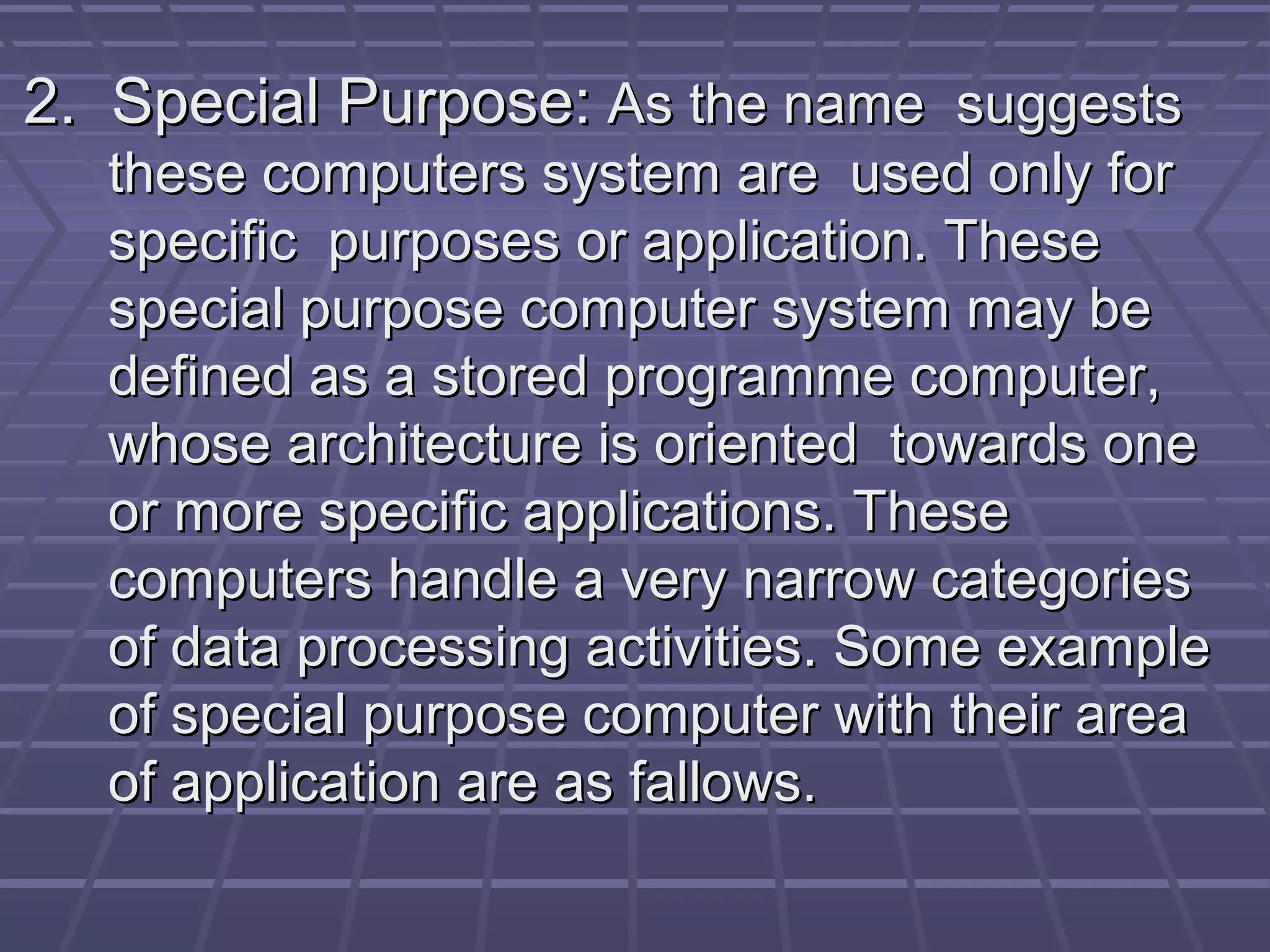 Classification of computer | PPT