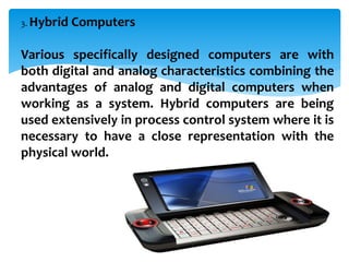 Classification of computer | PPT