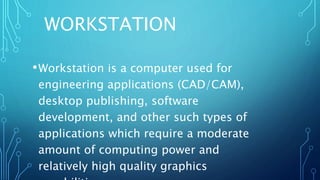 Classification of Computer according to their size | PPTX