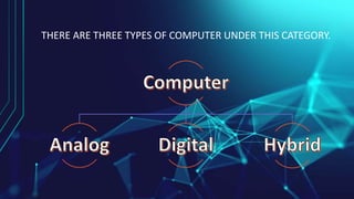 Classification of computer by data processed | PPTX