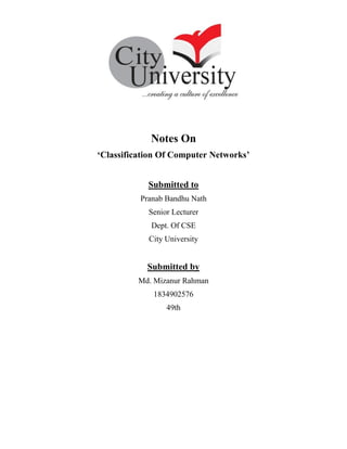 Classification of computer network | PDF