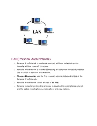 Classification of computer network | PDF