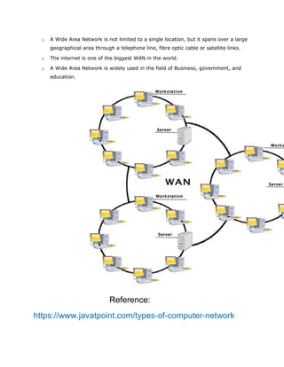 Classification of computer network | PDF
