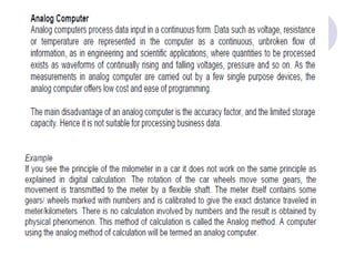 Classification of computers | PPT