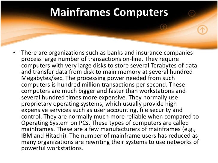 Classification of computers