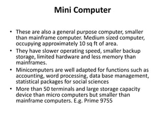 Classification of computers | PPTX